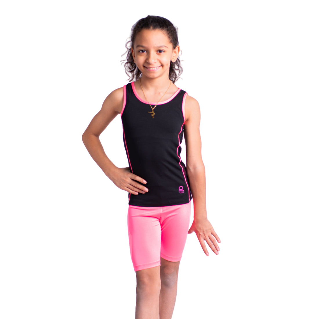 CLEO - Long Tank Top with side mesh – Elite Gymnastics Store